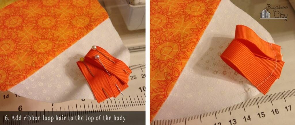 Candy Corn Stuffie - Free Halloween Sewing Pattern - Crafting Cheerfully