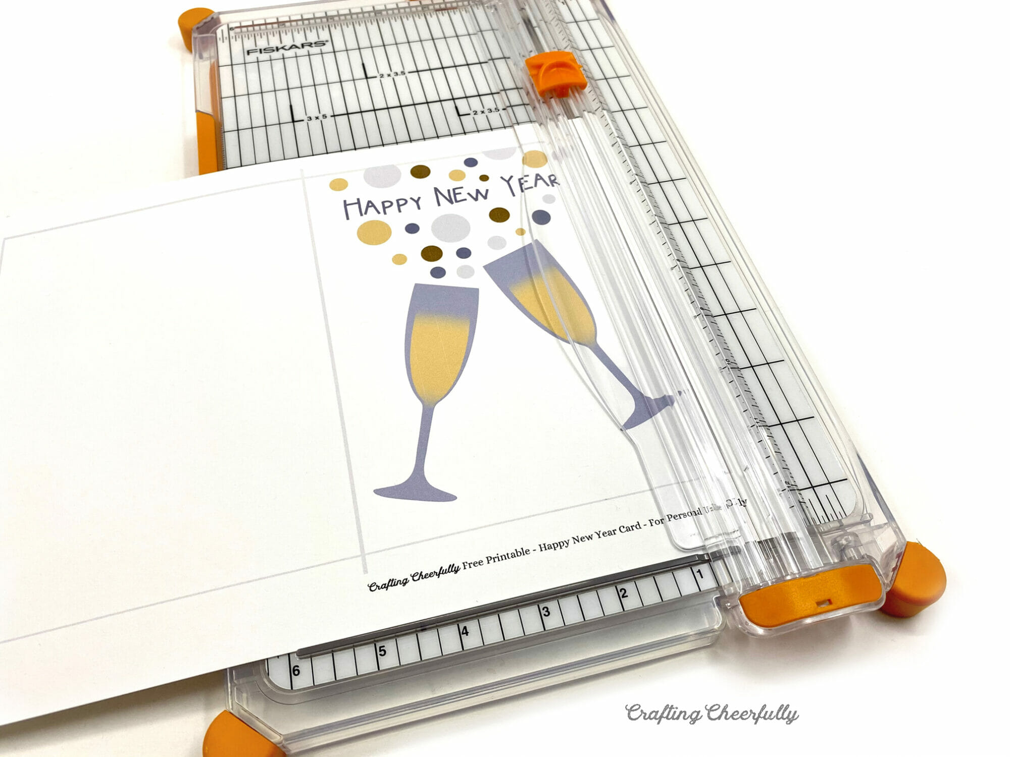 Free Printable Happy New Year Cards - Crafting Cheerfully