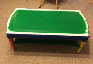 DIY LEGO DUPLO Table with Storage Space - Crafting Cheerfully