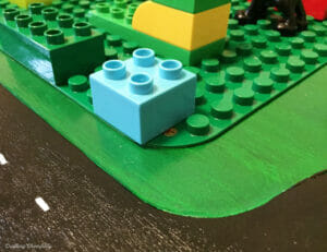 DIY LEGO DUPLO Table with Storage Space - Crafting Cheerfully