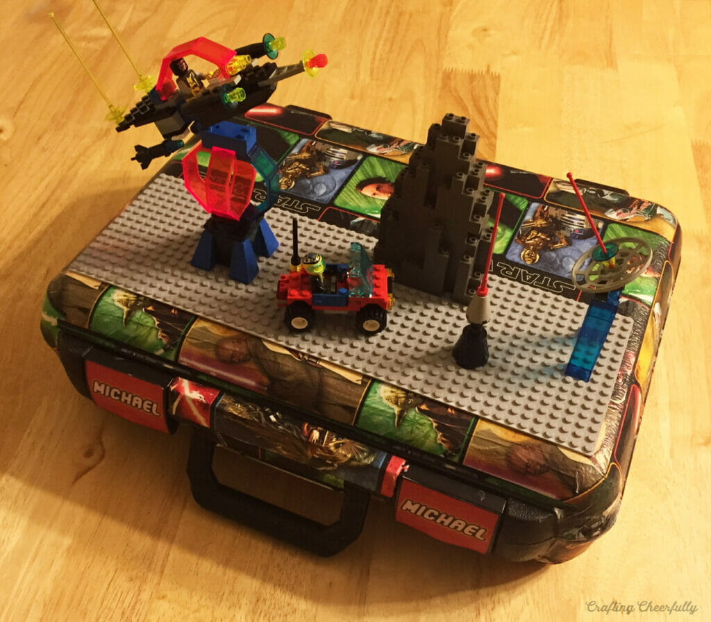 DIY Lego Travel Case - Crafting Cheerfully