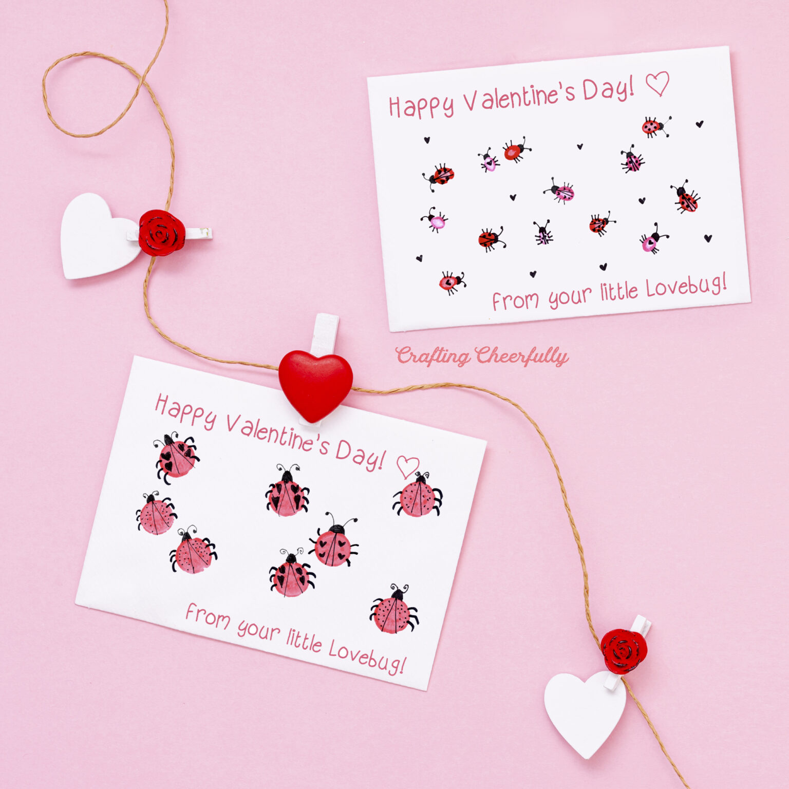 Cute Animal Pun Printable Valentines - Crafting Cheerfully