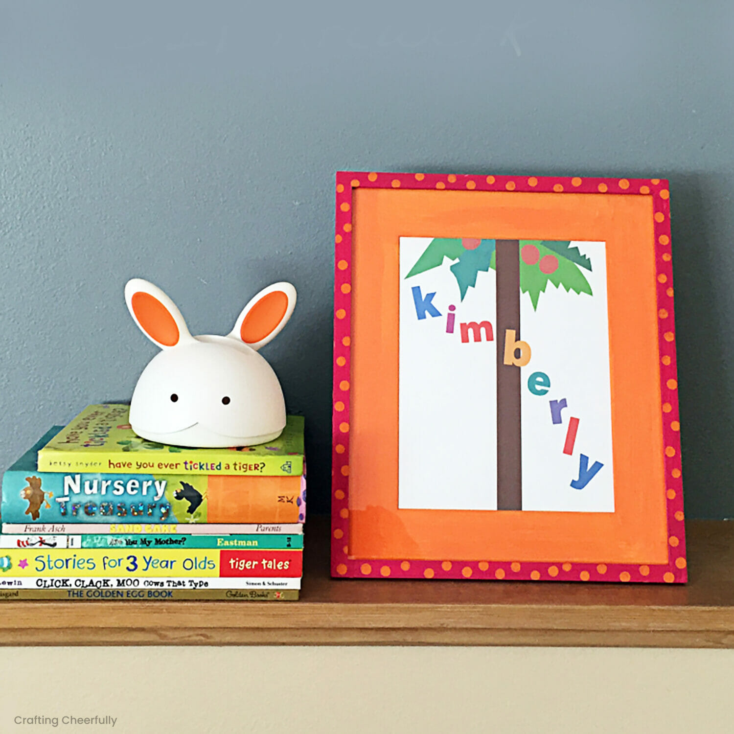 Chicka Chicka Boom Boom Name Art Crafting Cheerfully