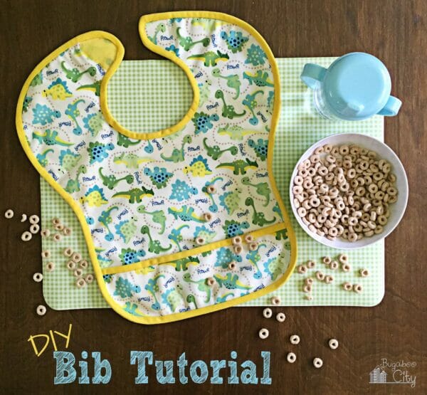 DIY Waterproof Bibs - Crafting Cheerfully