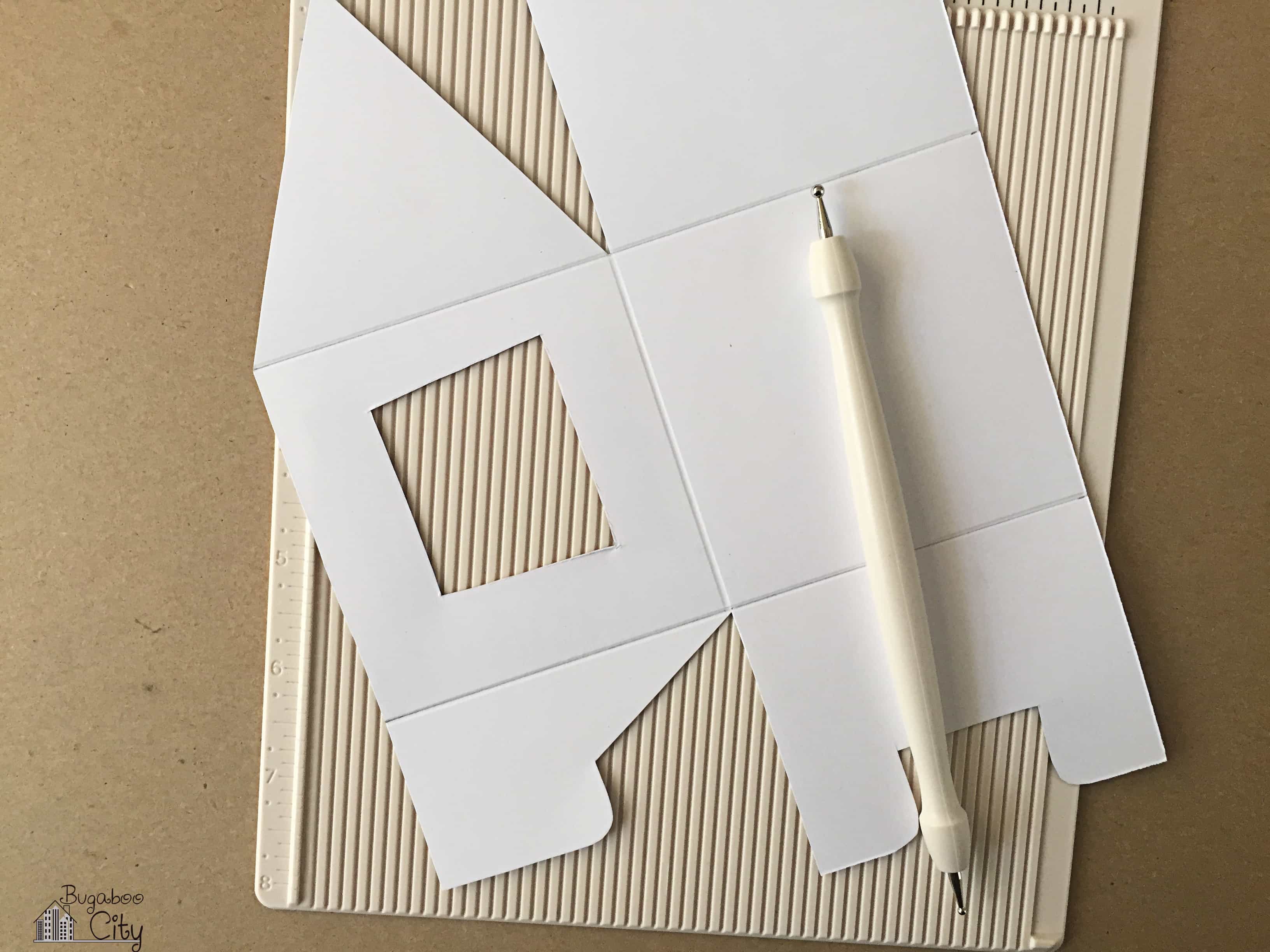 DIY Halloween Haunted House Treat Box - Crafting Cheerfully