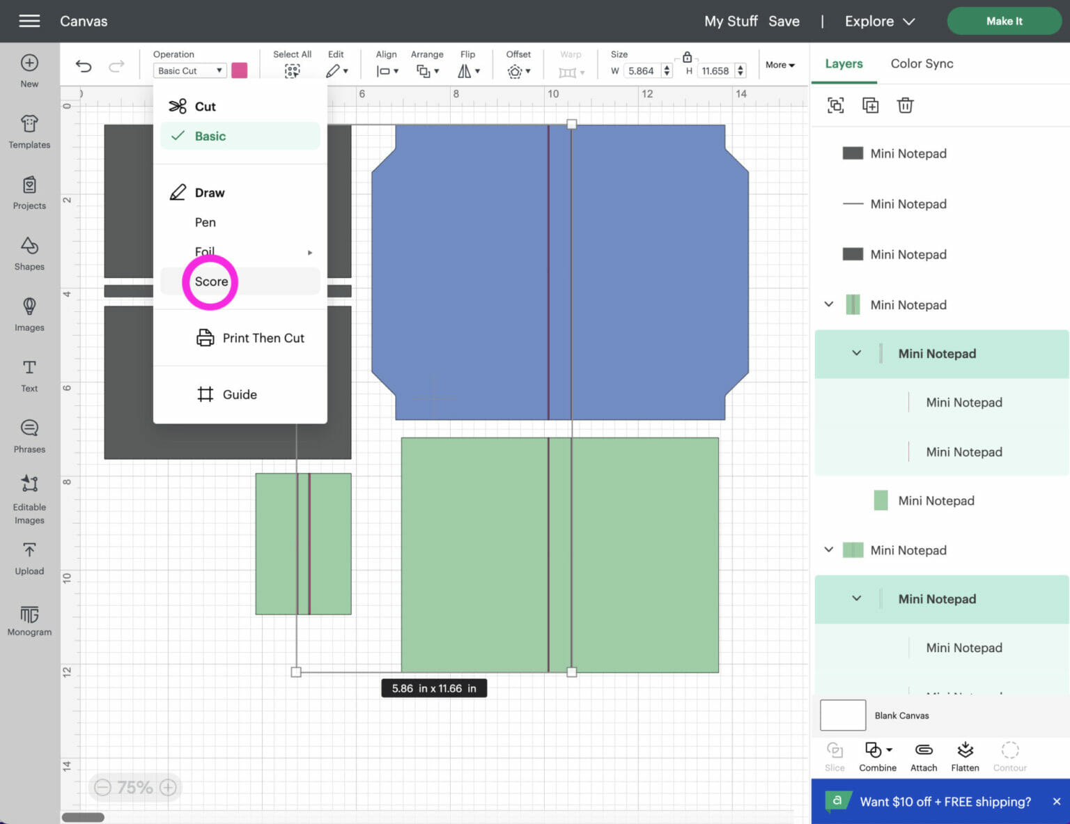 DIY Mini Notepads - Crafting Cheerfully