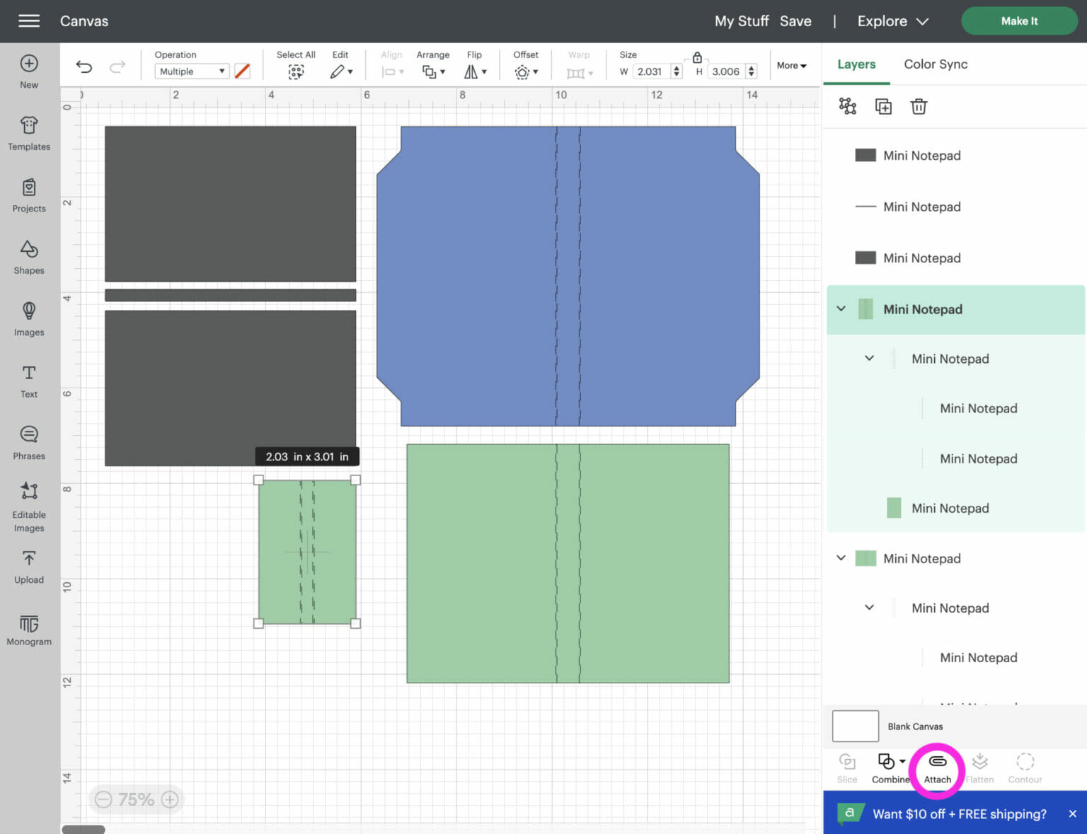 DIY Mini Notepads - Crafting Cheerfully