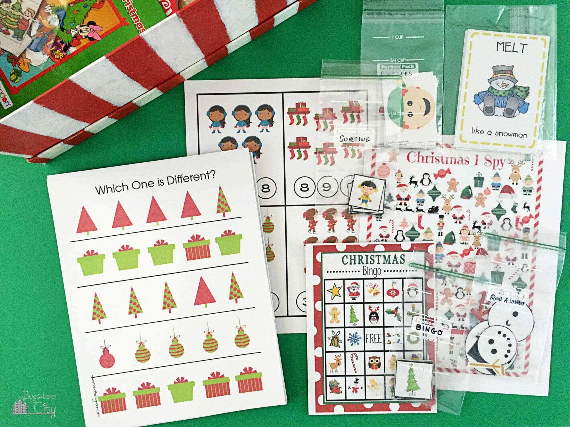 Kid's Holiday Activity Box - Crafting Cheerfully