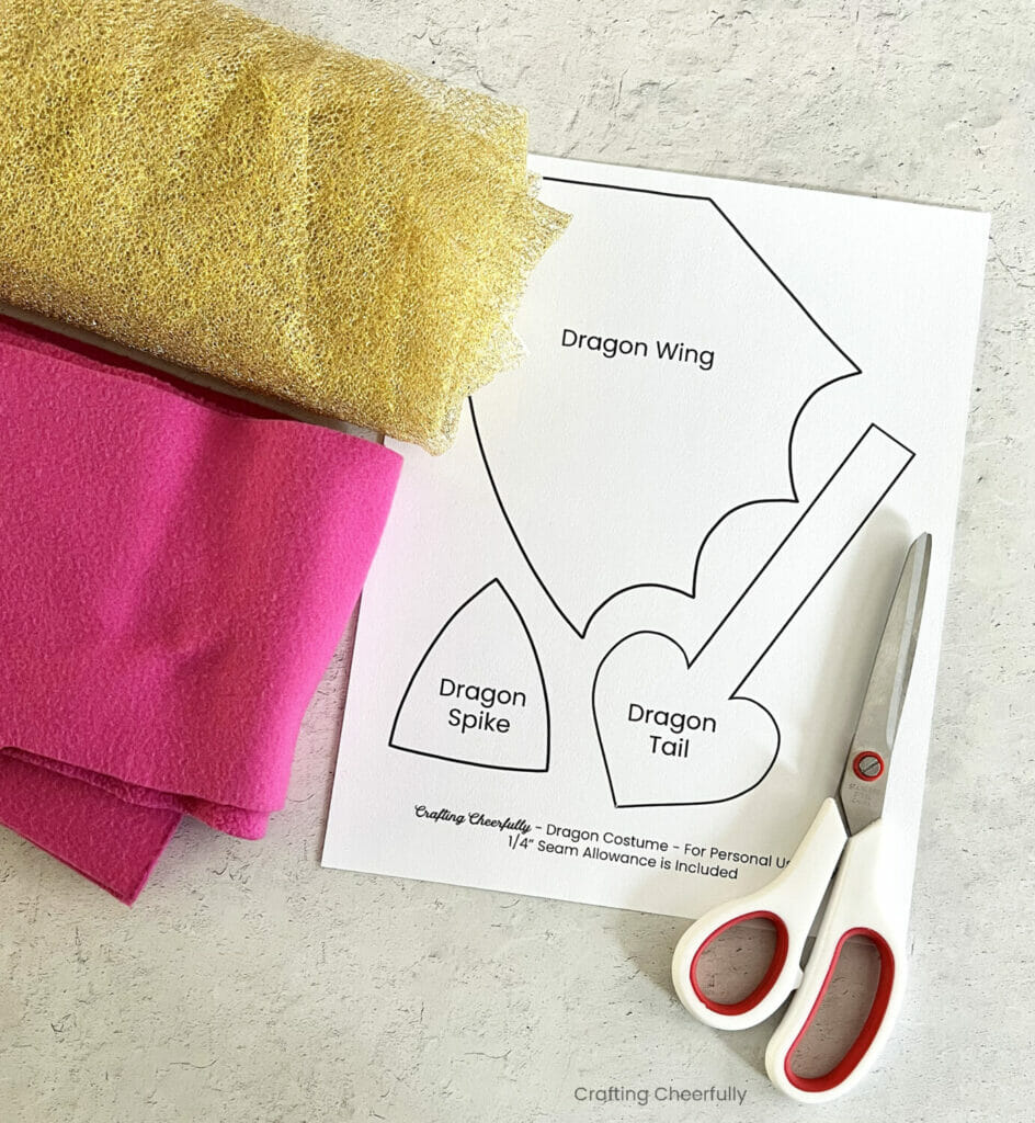 DIY Dragon Halloween Costume - Crafting Cheerfully