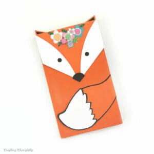 DIY Fox Notepad - Free Pattern and Cut File - Crafting Cheerfully