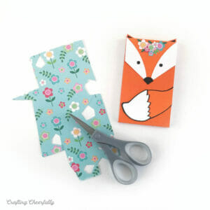 DIY Fox Notepad - Free Pattern and Cut File - Crafting Cheerfully