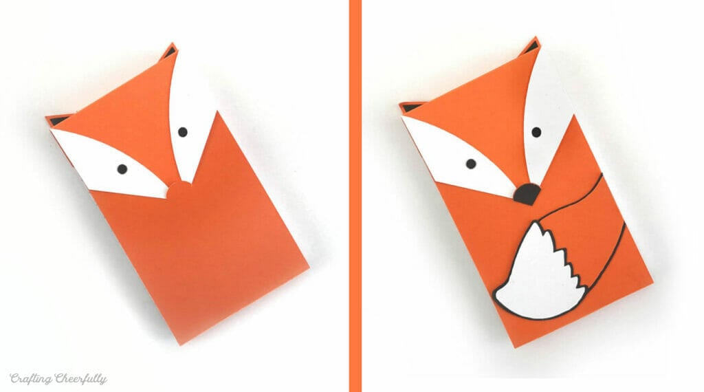 DIY Fox Notepad - Free Pattern and Cut File - Crafting Cheerfully