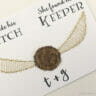 DIY Golden Snitch Wedding Card - Crafting Cheerfully