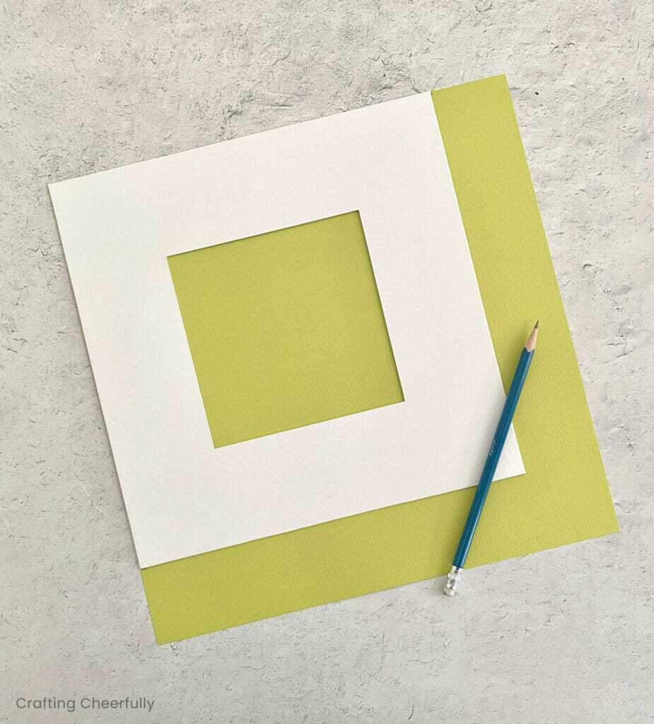 DIY Postage Stamp Wall Art - Crafting Cheerfully