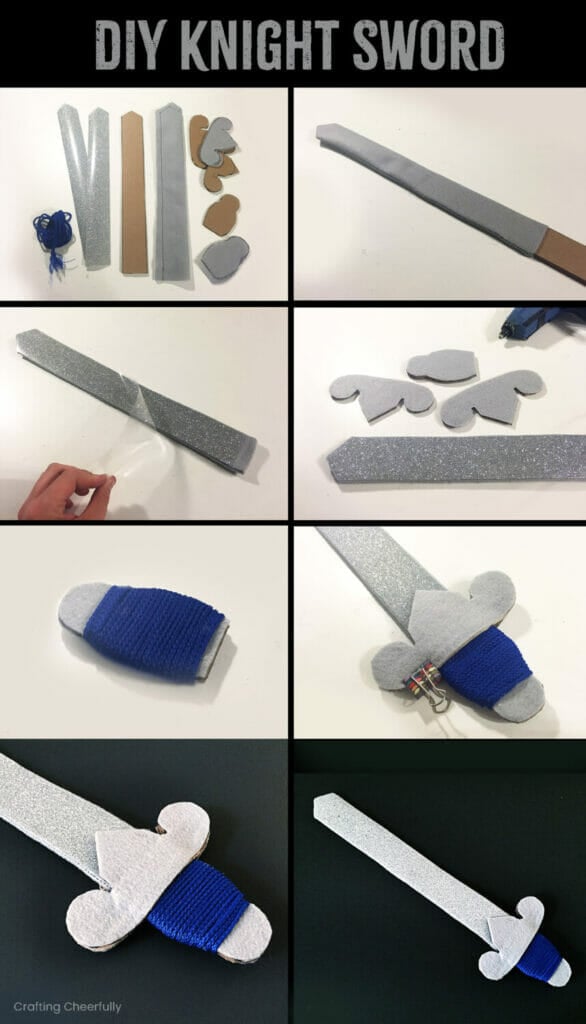 DIY Medieval Knight Children's Costume - Crafting Cheerfully