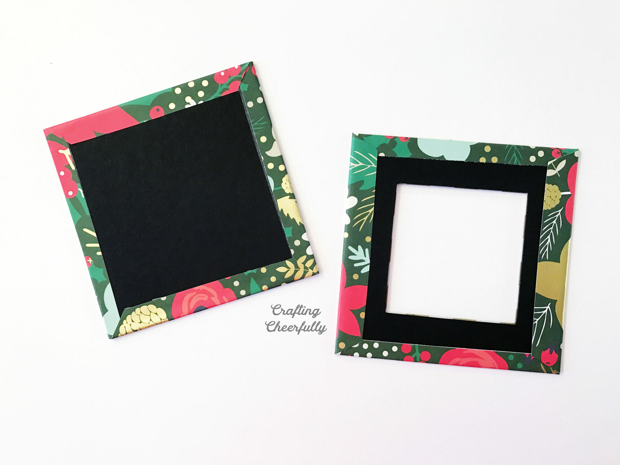 DIY Holiday Accordion Photo Album - Crafting Cheerfully