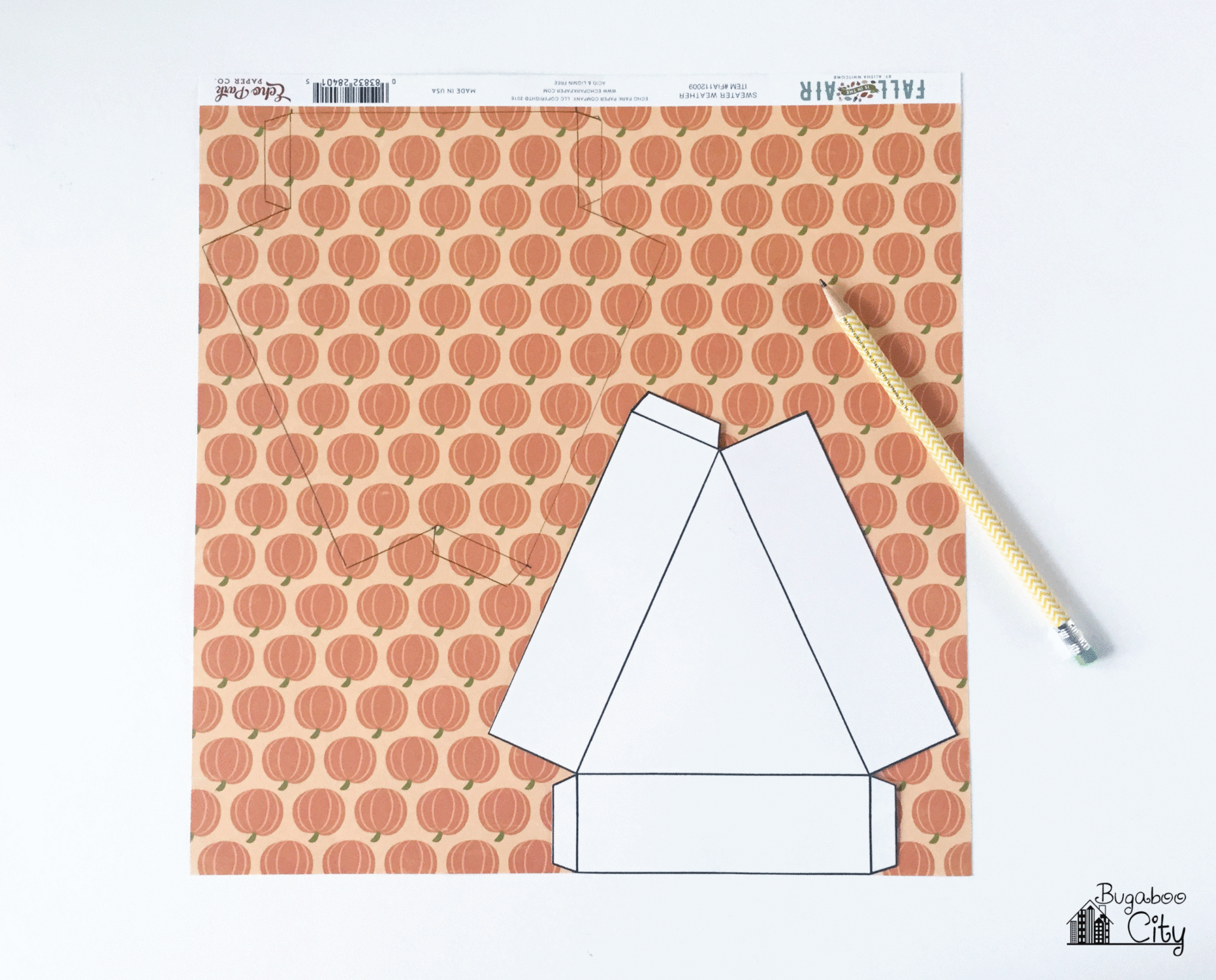 How to Make a Pie Slice Box for Thanksgiving - Crafting Cheerfully