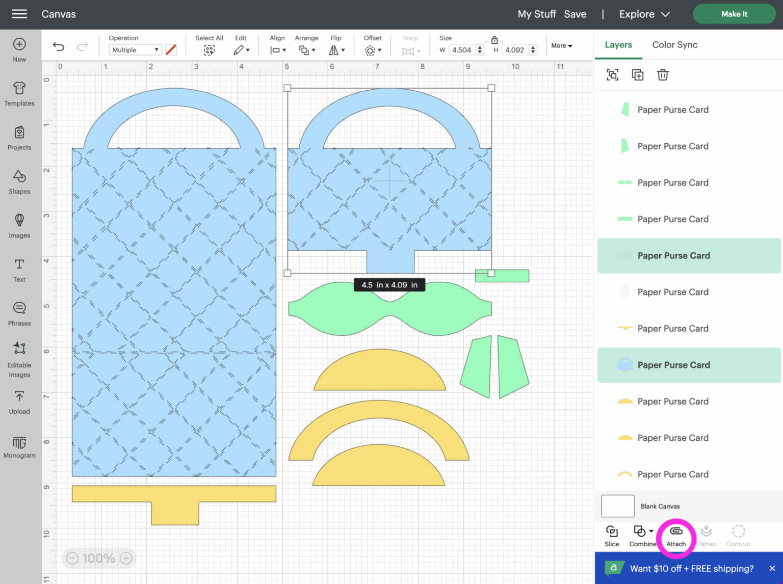 Paper Purse Card - Crafting Cheerfully