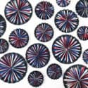 Fourth of July Firework Wreath - Crafting Cheerfully