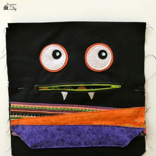 DIY Monster Trick-or-Treat Bag with Free Pattern! - Crafting Cheerfully