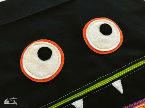 DIY Monster Trick-or-Treat Bag with Free Pattern! - Crafting Cheerfully