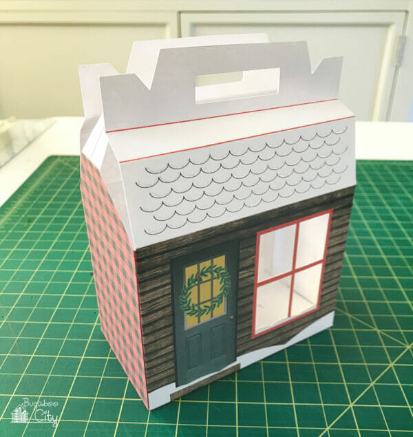 Cozy Cabin Treat Boxes - Printables - Crafting Cheerfully