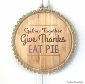 DIY Thanksgiving Wood Sign - Crafting Cheerfully