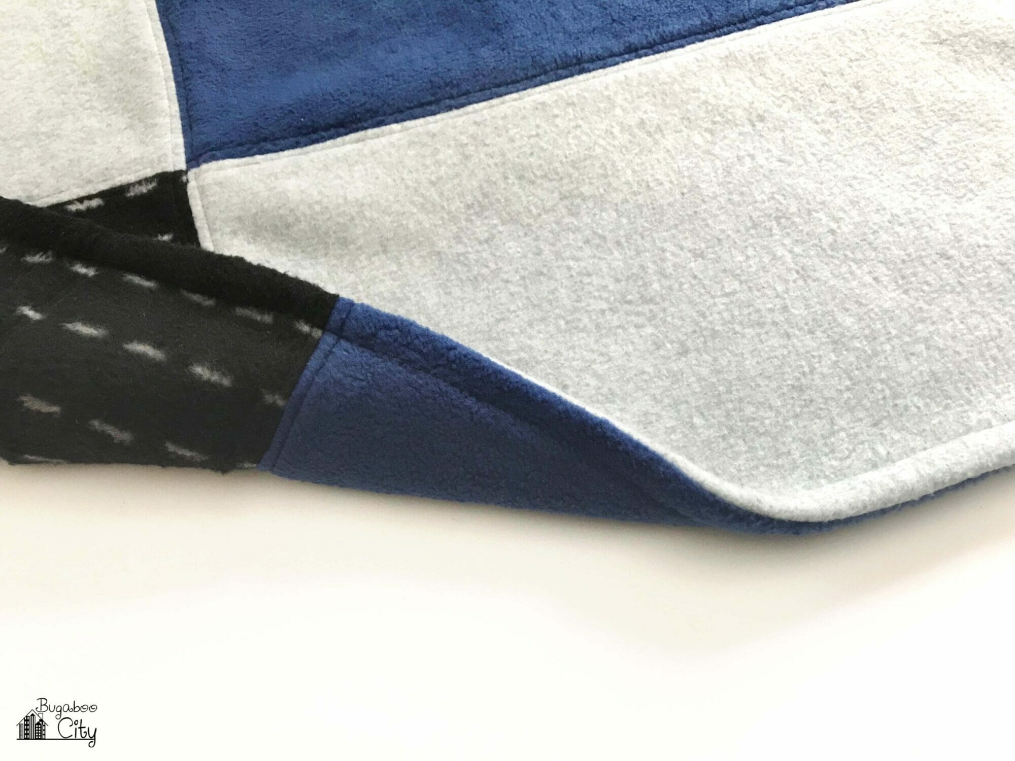 DIY Reversible Fleece Quilt Pattern - Crafting Cheerfully