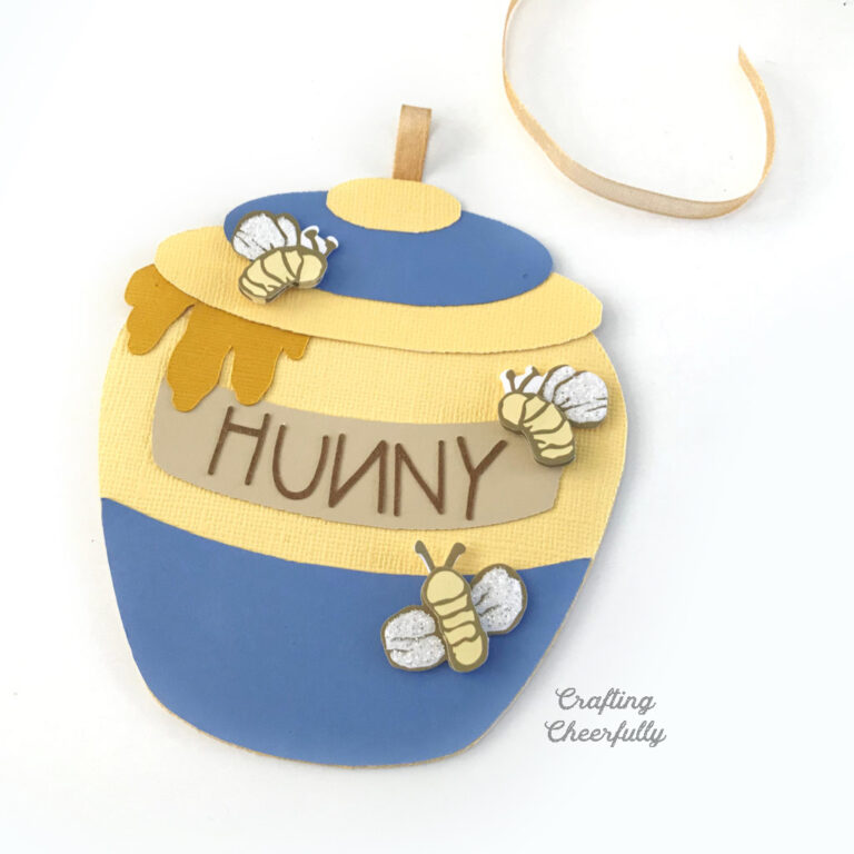 DIY Honey Pot Slider Card and Party Invitation - Crafting Cheerfully