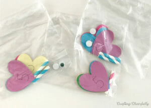 Valentine's Day Heart Caterpillar Preschool Craft - Crafting Cheerfully