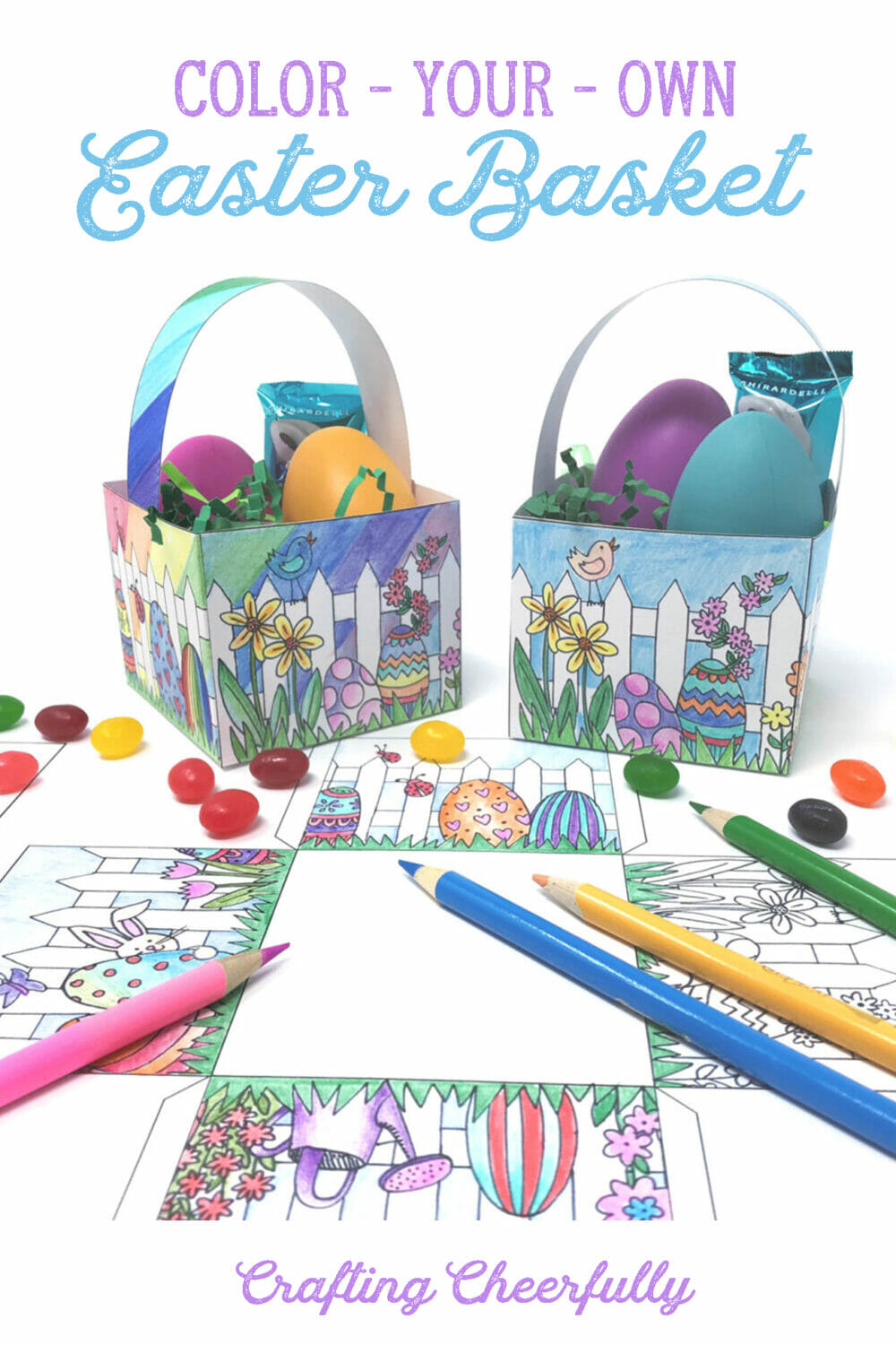Cute Doodle Easter Egg - Printable Easter Egg Coloring Pages - Crafting ...