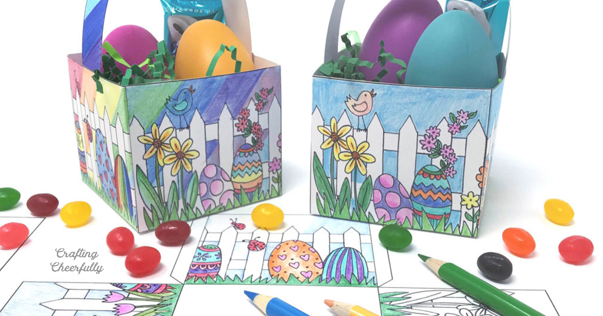 Easter Basket Coloring