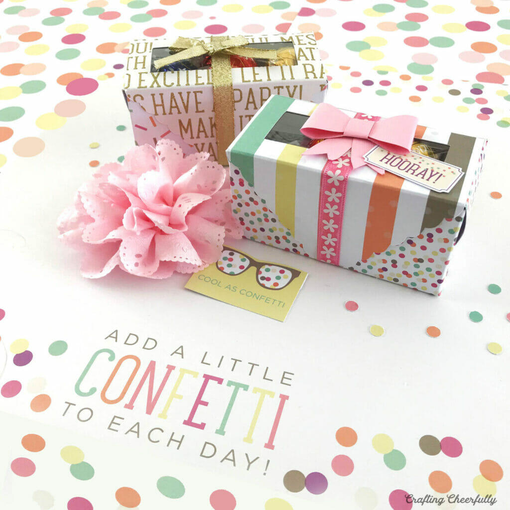 DIY Candy Treat Boxes - Crafting Cheerfully