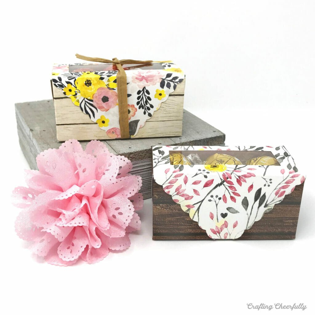 DIY Candy Treat Boxes - Crafting Cheerfully