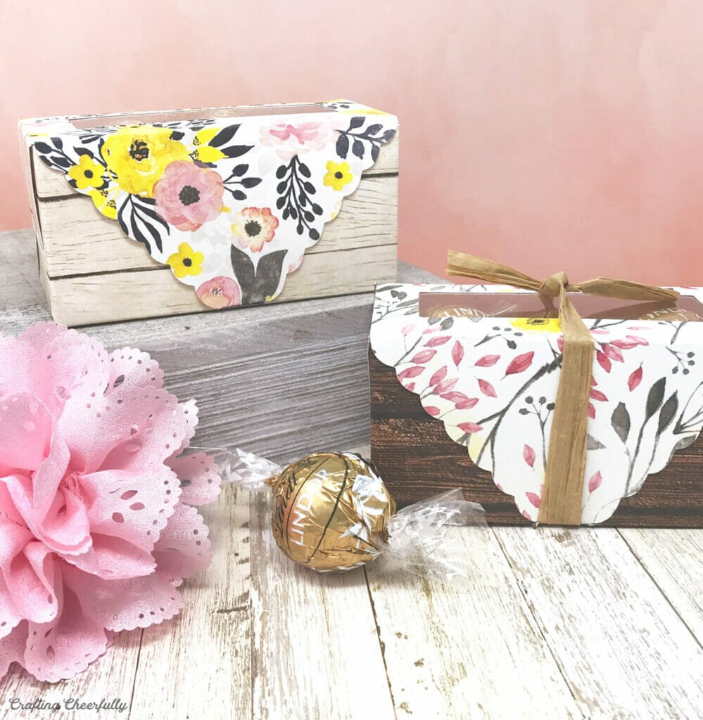 DIY Candy Treat Boxes - Crafting Cheerfully