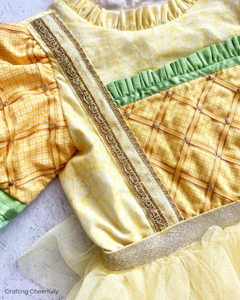 Pineapple Princess Halloween Costume - Crafting Cheerfully