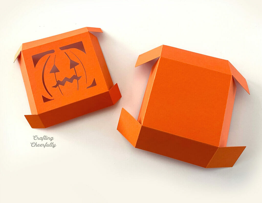 DIY Halloween Treat Boxes - Crafting Cheerfully