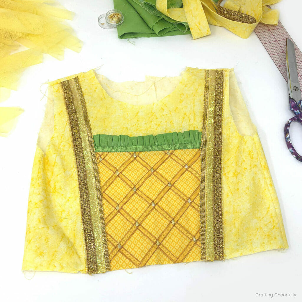 Pineapple Princess Halloween Costume - Crafting Cheerfully