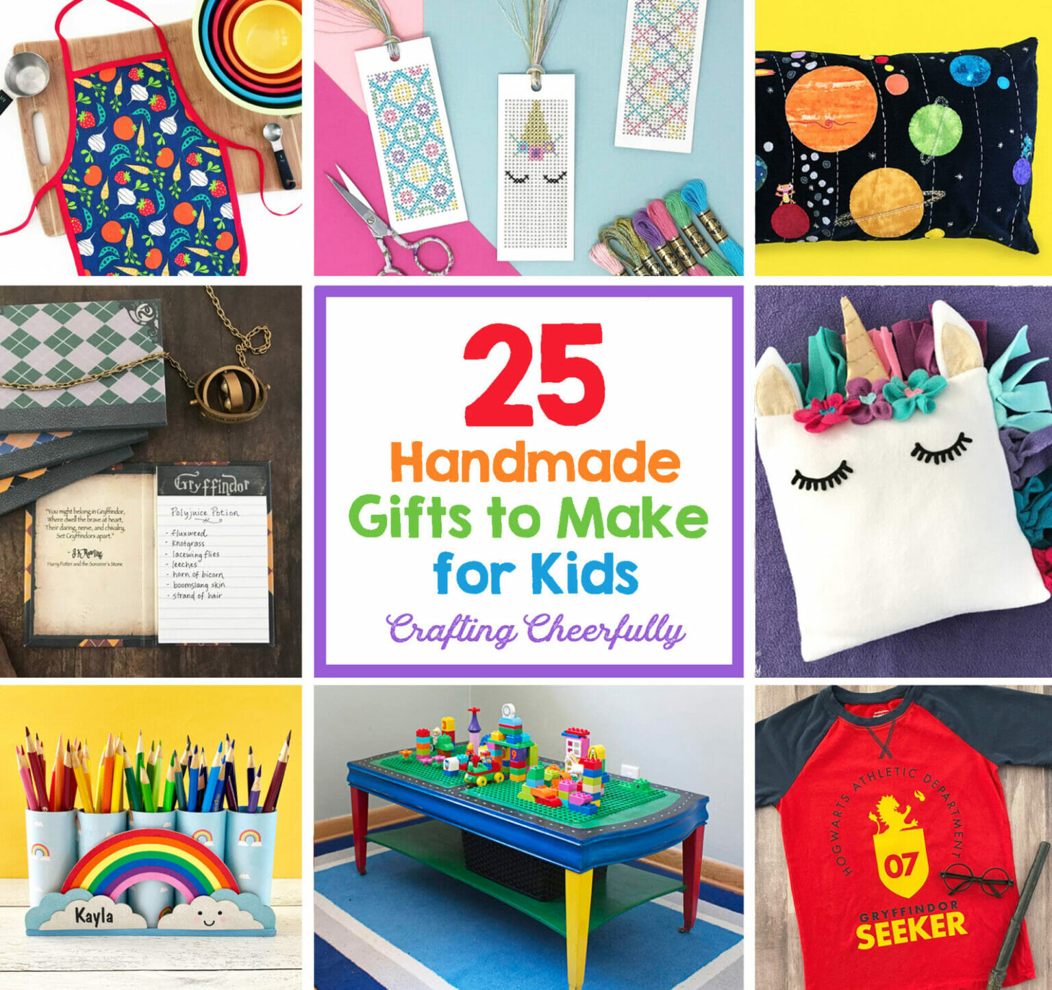 25 Handmade Gifts For Kids - Crafting Cheerfully