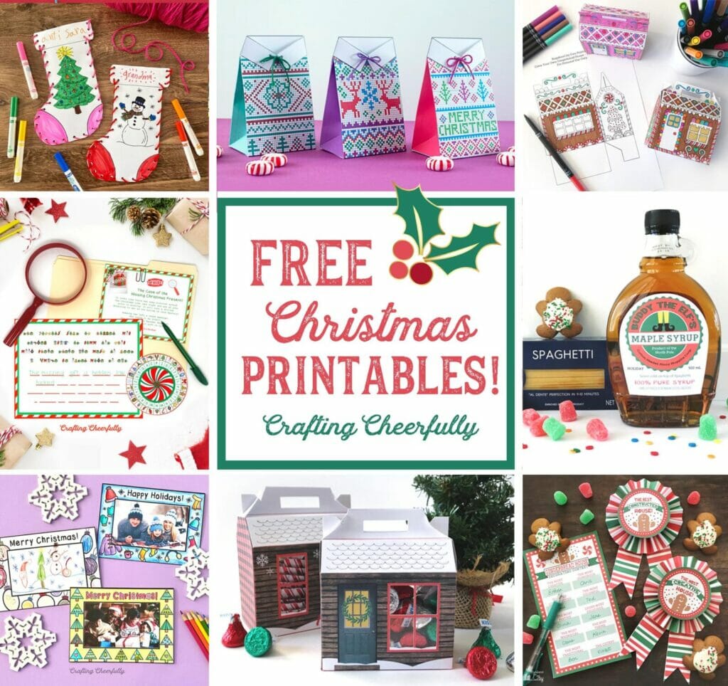 Free Christmas Printables! - Crafting Cheerfully