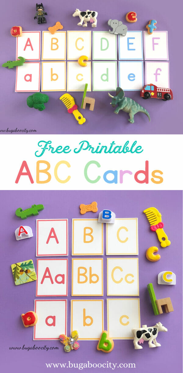 Free Printable ABC Cards - Crafting Cheerfully