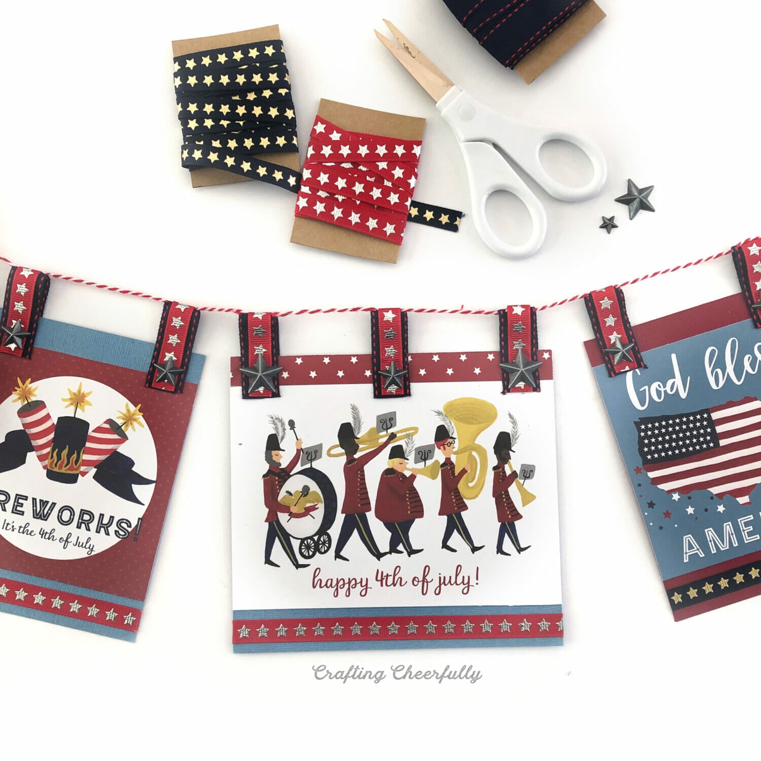 DIY Paper Banners - Crafting Cheerfully