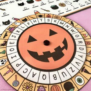 Halloween Decoder Wheel - Free Printable - Crafting Cheerfully