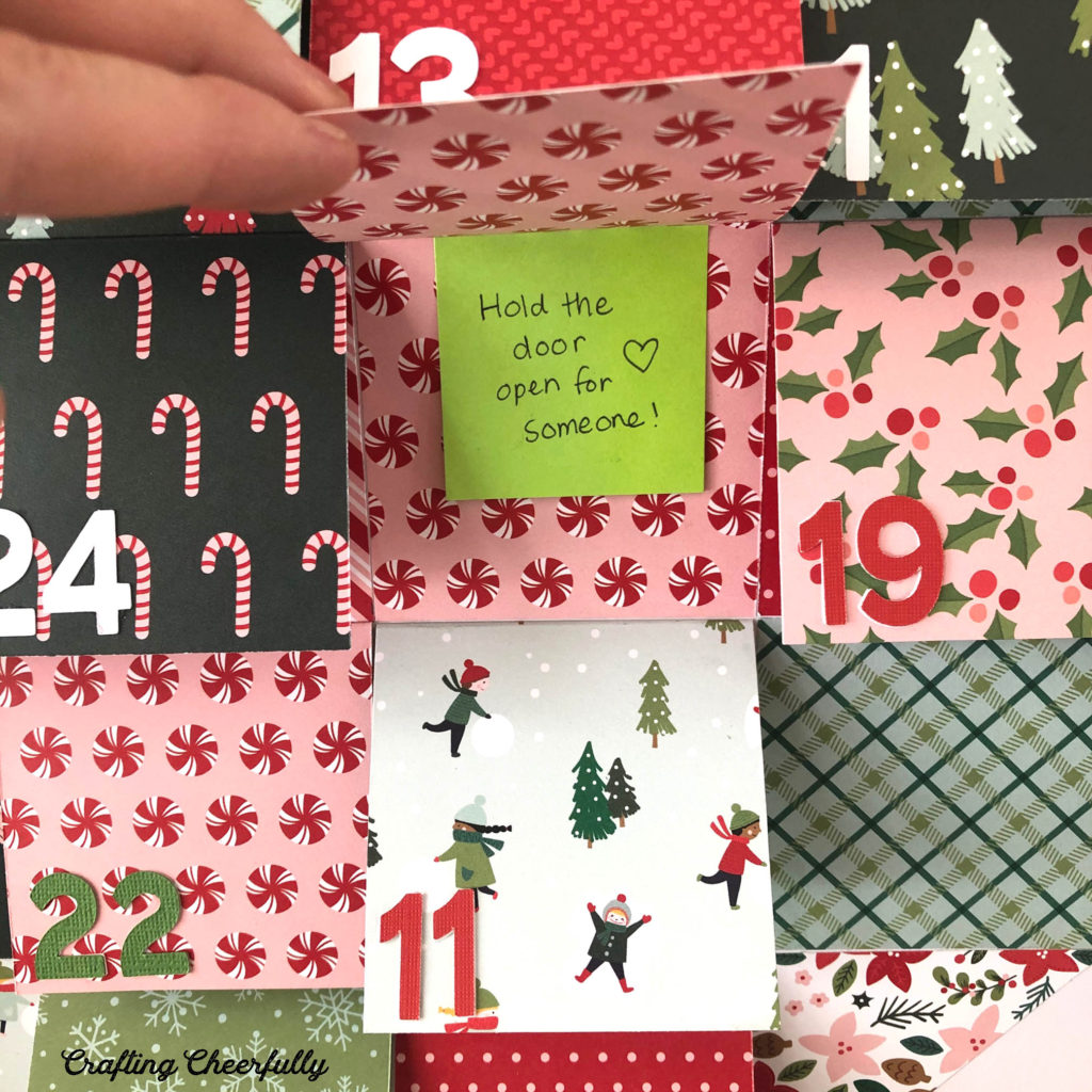 DIY Kindness Advent Calendar - Crafting Cheerfully