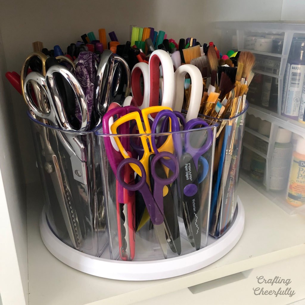 Craft Room Storage Ideas - Crafting Cheerfully