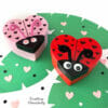 DIY Love Bug Boxes - Crafting Cheerfully