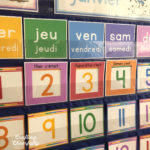 Pocket Chart Calendar now in French and Spanish! - Crafting Cheerfully