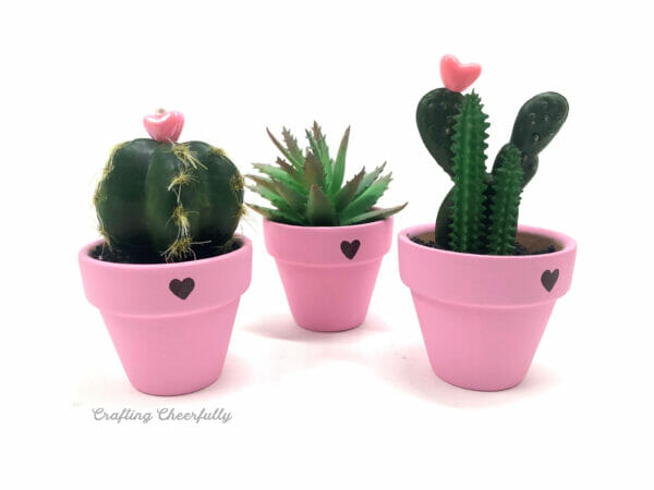DIY Valentine's Day Cactus with Gift Box - Crafting Cheerfully