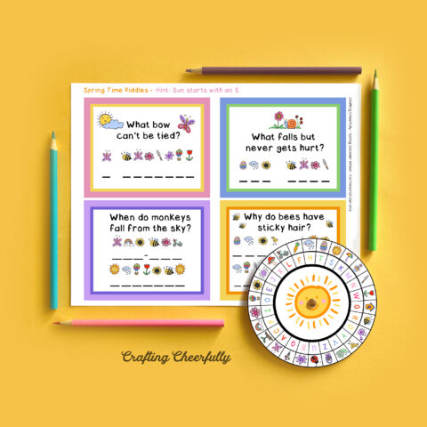 Halloween Decoder Wheel - Free Printable - Crafting Cheerfully