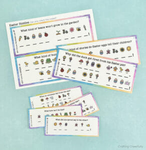 Spring and Easter Decoder Wheel Activity for Kids! - Crafting Cheerfully